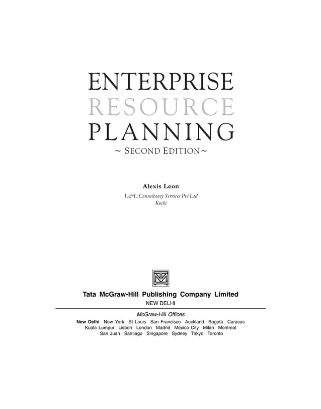 Enterprise resource-planning | PDF | Publishing Industry | Industries
