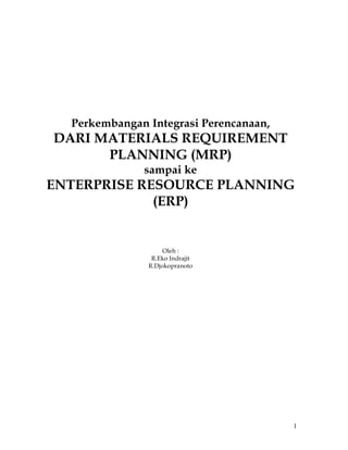 Enterprise resource-planning | PDF