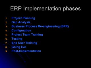 ERP, SAP | PPT