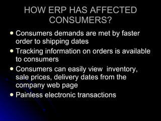 ERP, SAP | PPT