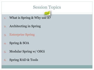 Enterprise Spring Building Scalable Applications | PPT