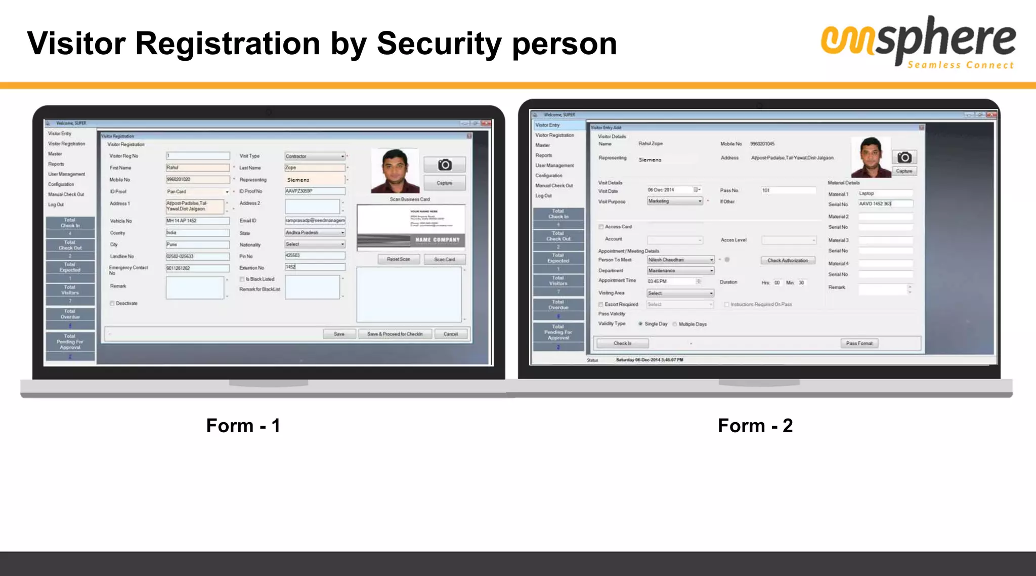 Visitor Management Solution | PPTX