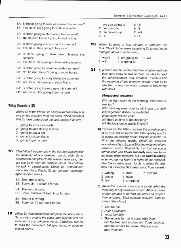 Enterprise 2 coursebook_teachers_book | PDF