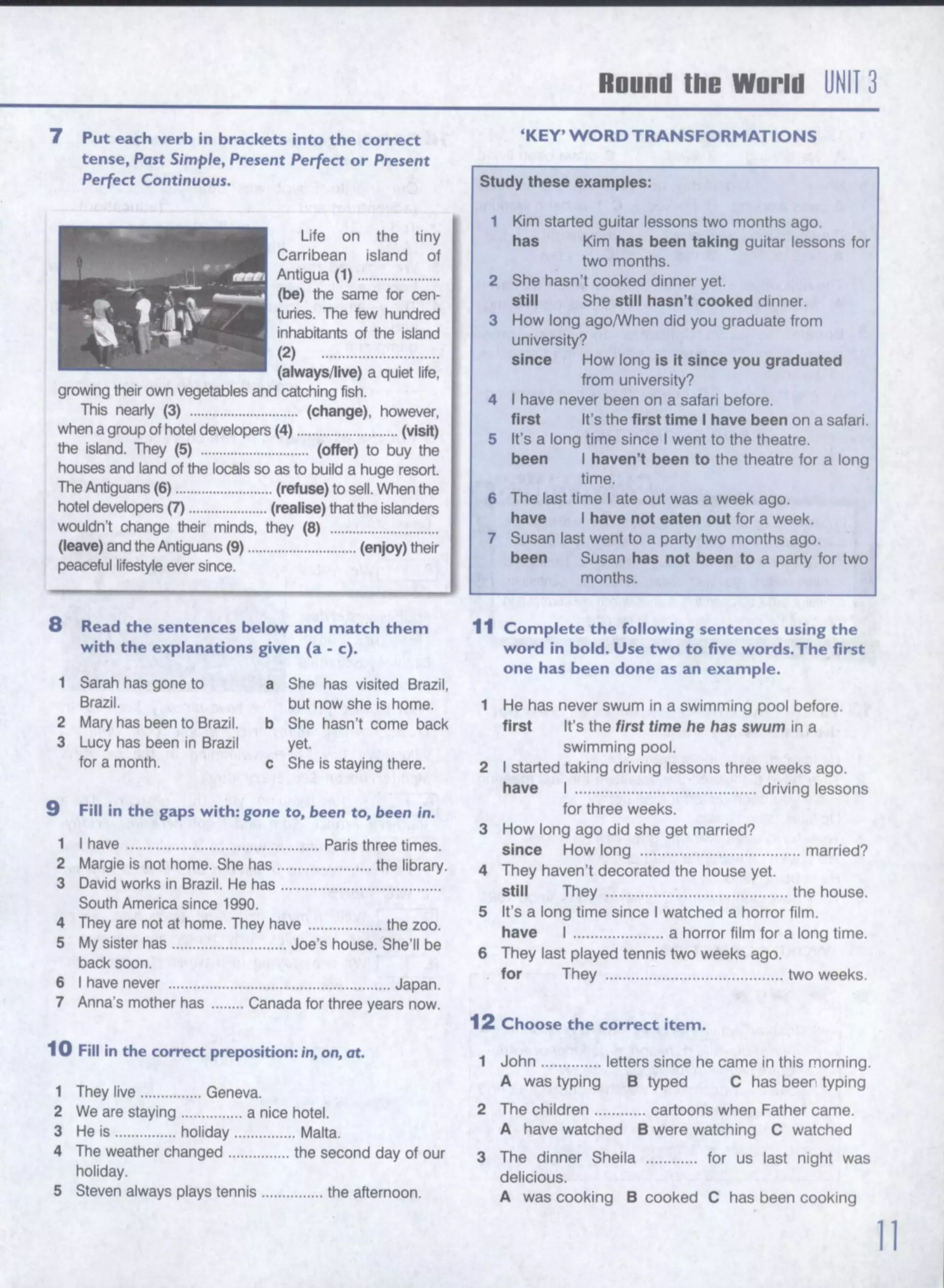 Enterprise 3 workbook | PDF