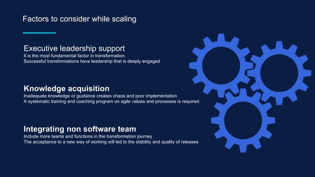 Enterprise agile Framework | PPT
