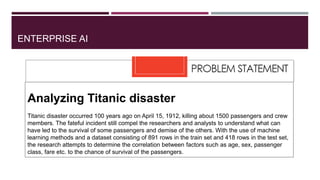 Enterprise AI using IBM DB2 | PPT