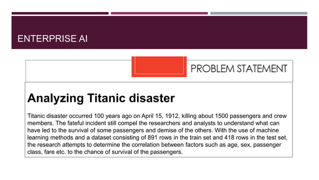 Enterprise AI using IBM DB2 | PPT