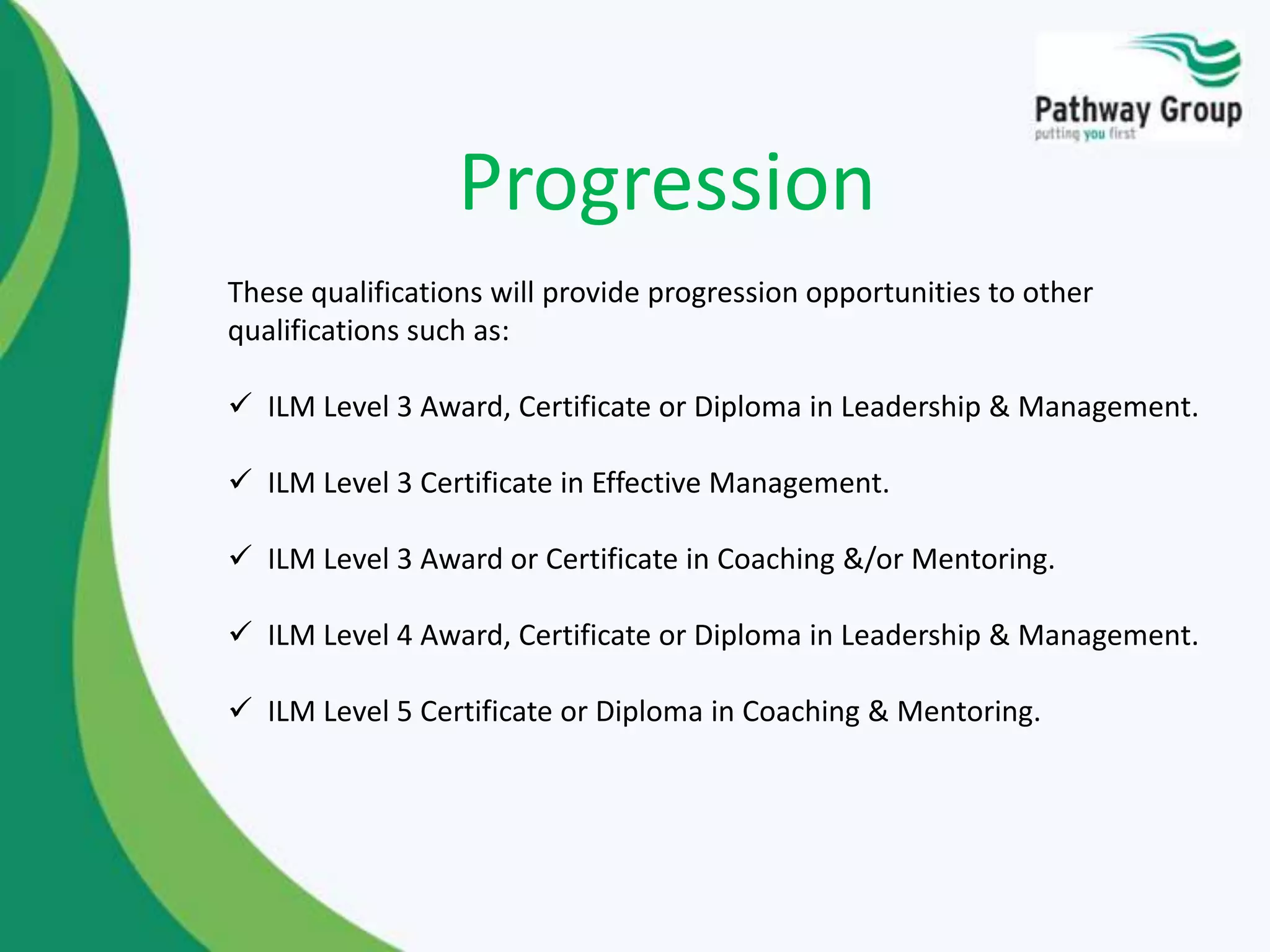 Enterprise & Entrepreneurship ILM Level 3 Certificate | PPT