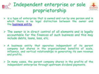 Enterprise and its types | PDF