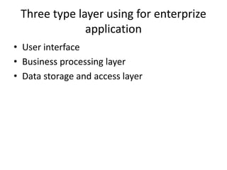 Enterprise application development | PPTX