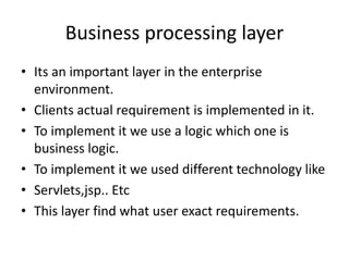 Enterprise application development | PPTX