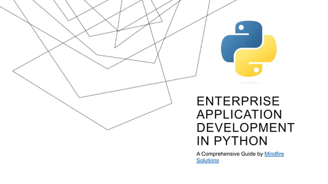 Enterprise Application Development in Python.pptx Enterprise Application Development in Python.pptx