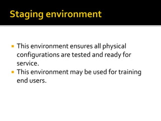Enterprise application environment | PPTX