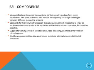 Enterprise application integration | PPT