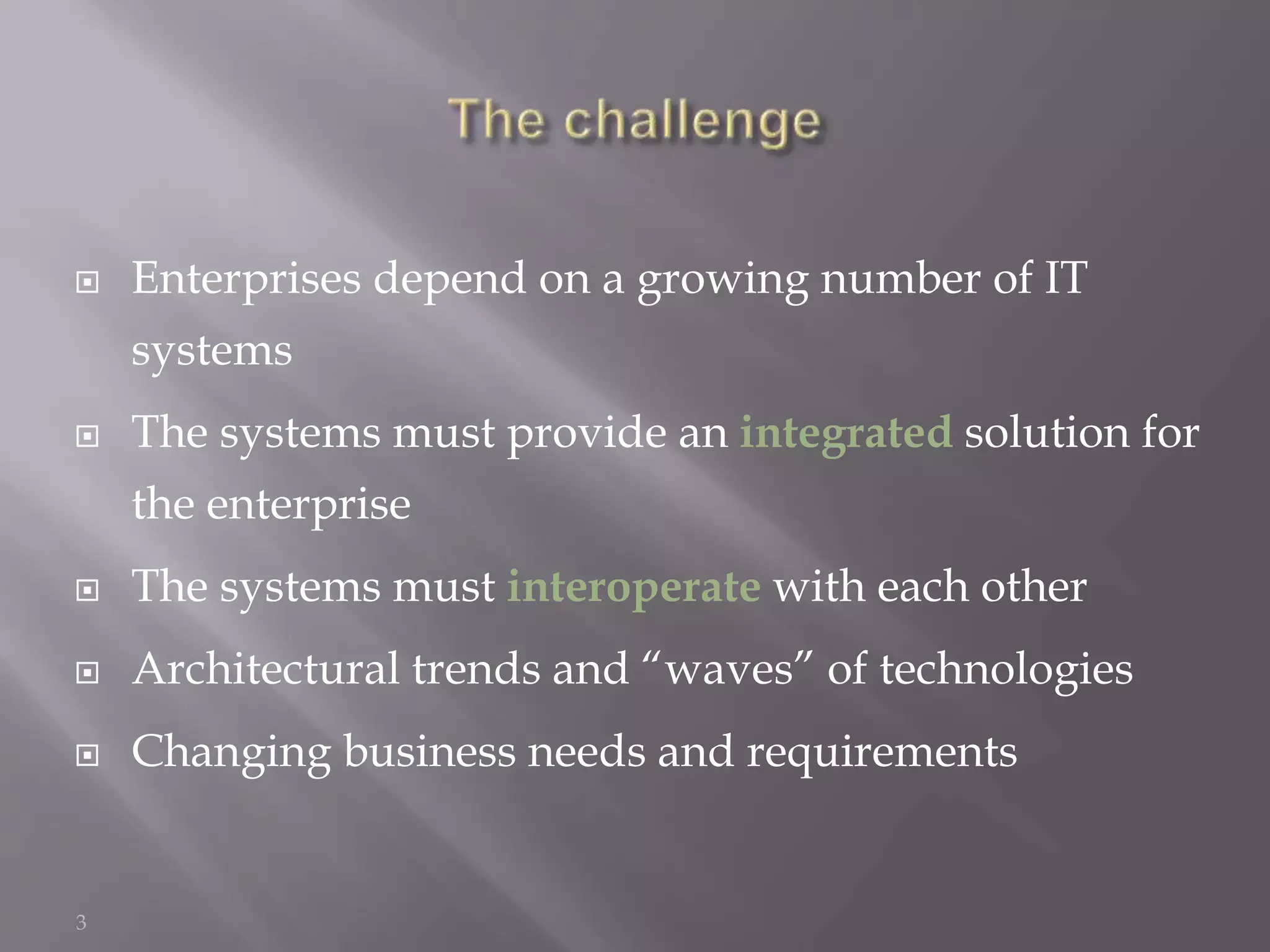 Enterprise application integration | PPTX