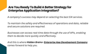 Enterprise Application Integration | PDF