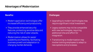 Enterprise Application Modernization Your Path to Digital | PDF