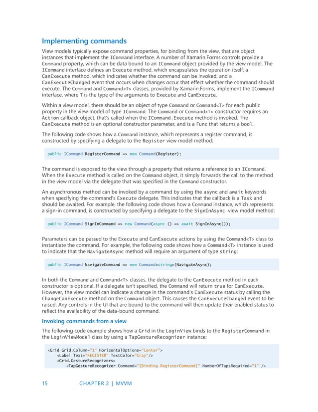 Enterprise application patterns using xamarin forms | PDF | Web Development | Internet