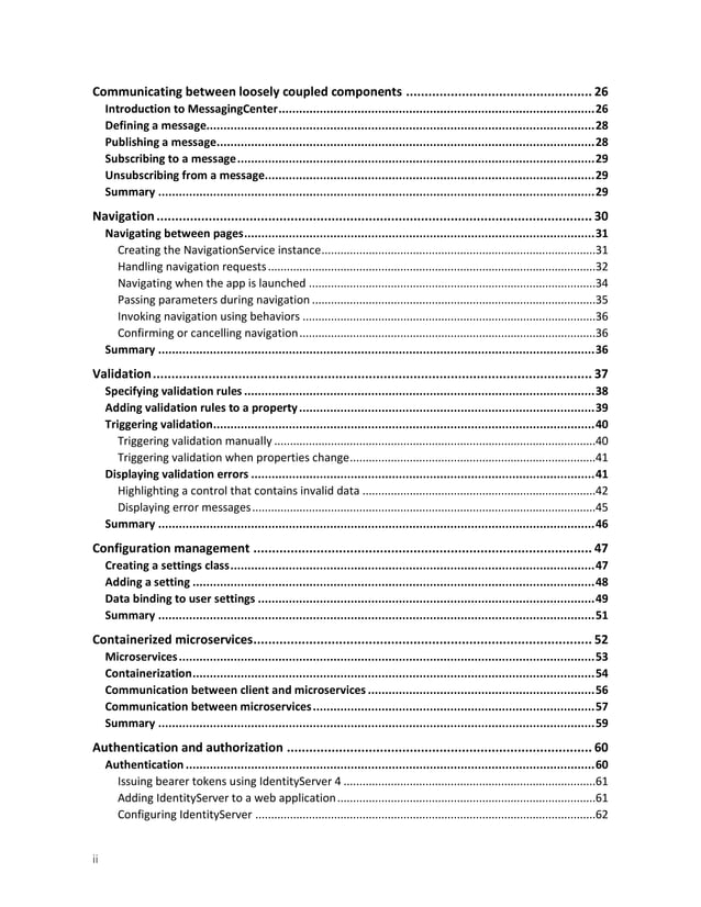 Enterprise application patterns using xamarin forms | PDF | Web Development | Internet