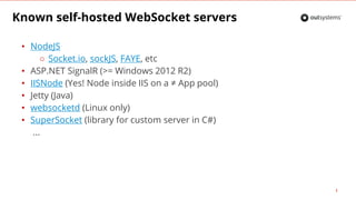 Training Webinar: Enterprise application performance with server push technologies - web sockets ...