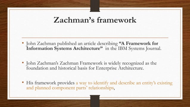 Enterprise architecture | PPTX