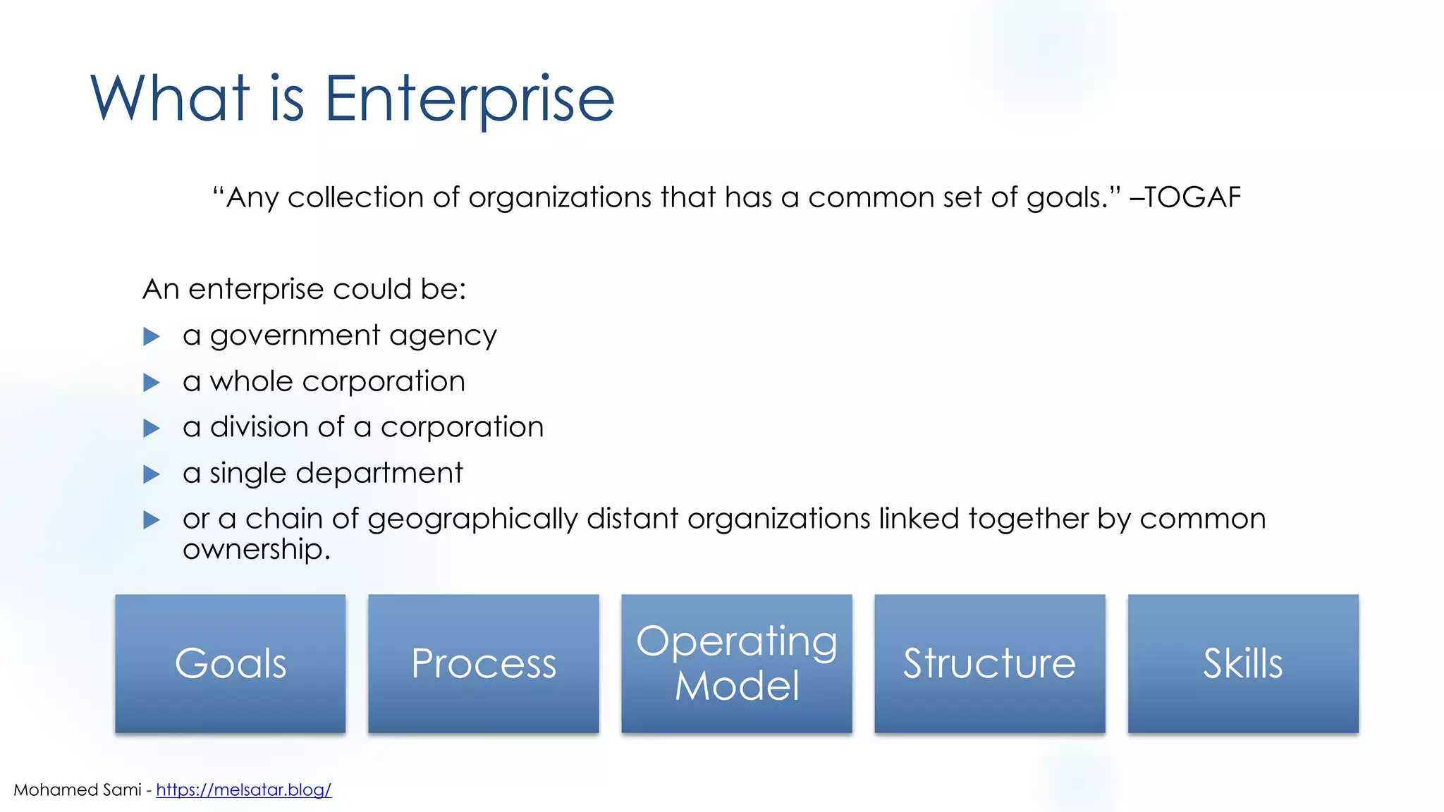 Enterprise Architecture - TOGAF Overview | PDF