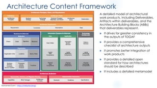 Enterprise Architecture - TOGAF Overview | PDF