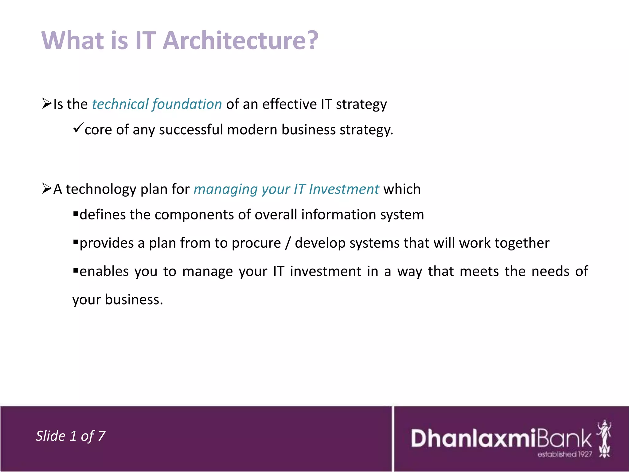 Enterprise Architecture Approach Togaf 9 | PPTX