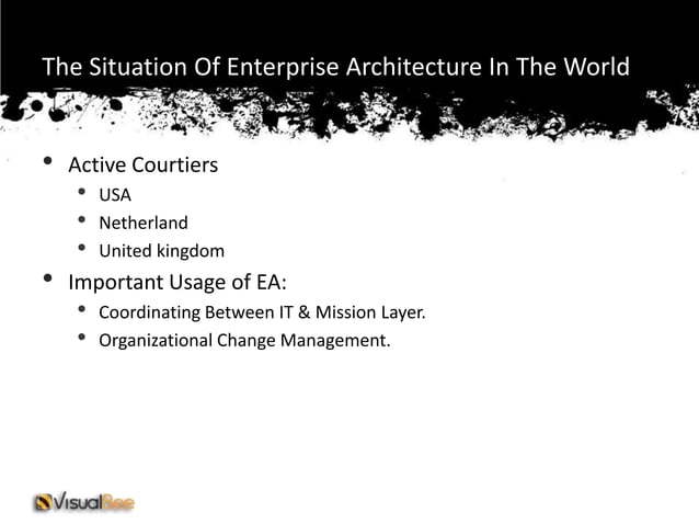 Enterprise Architecture basics | PPTX | Business | Business and Finance