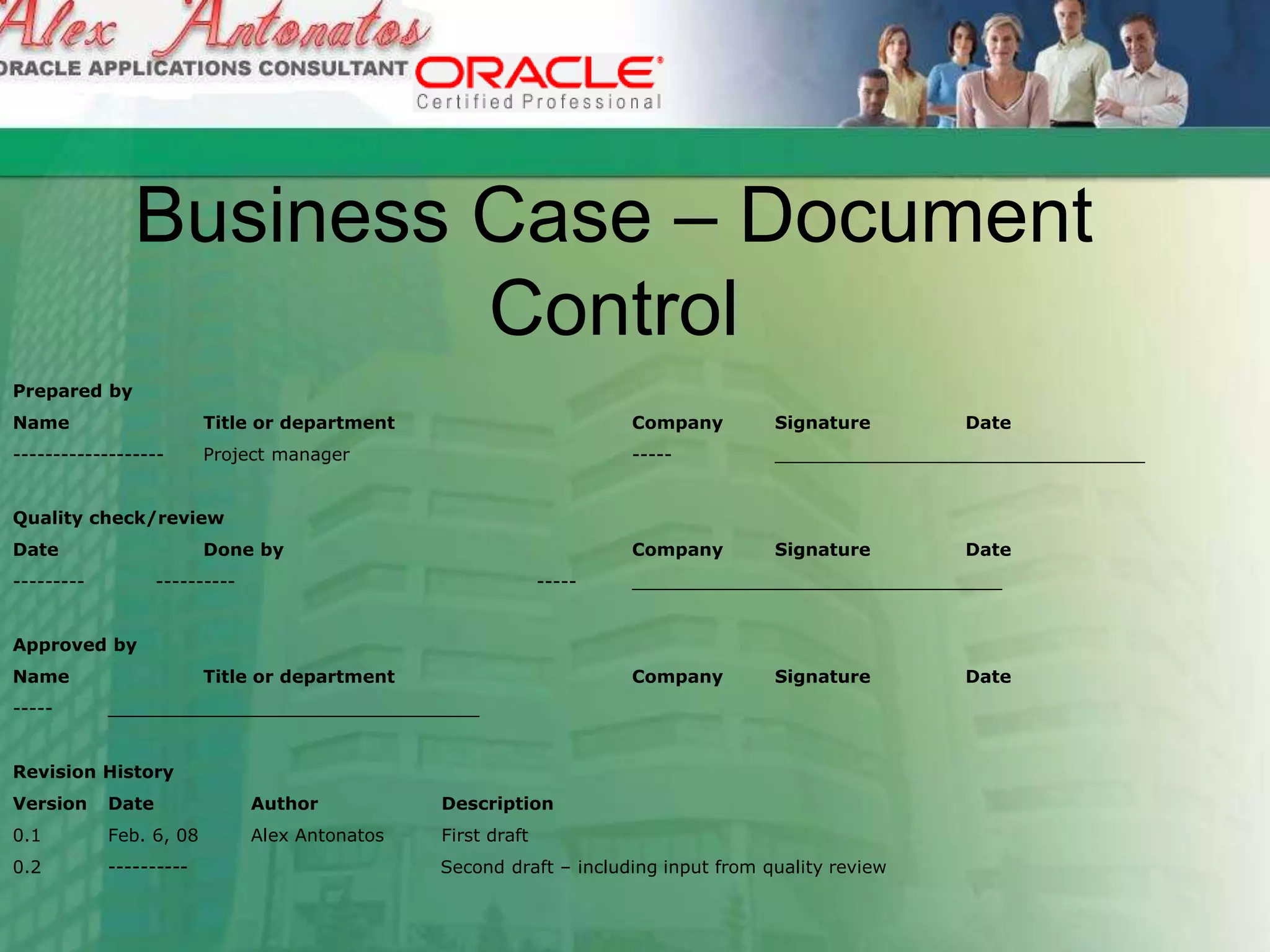 Enterprise Architecture Framework Business Case Ppt