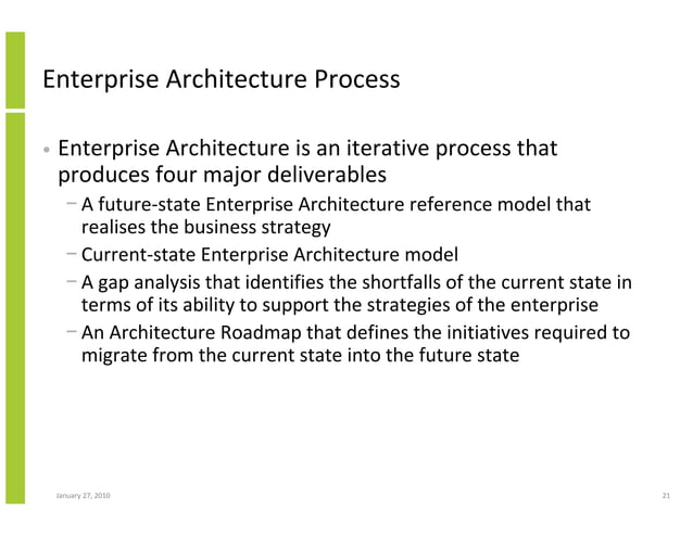 Enterprise Architecture Implementation And The Open Group Architecture Framework Togaf