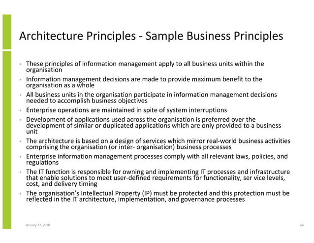 Enterprise Architecture Implementation And The Open Group Architecture Framework Togaf
