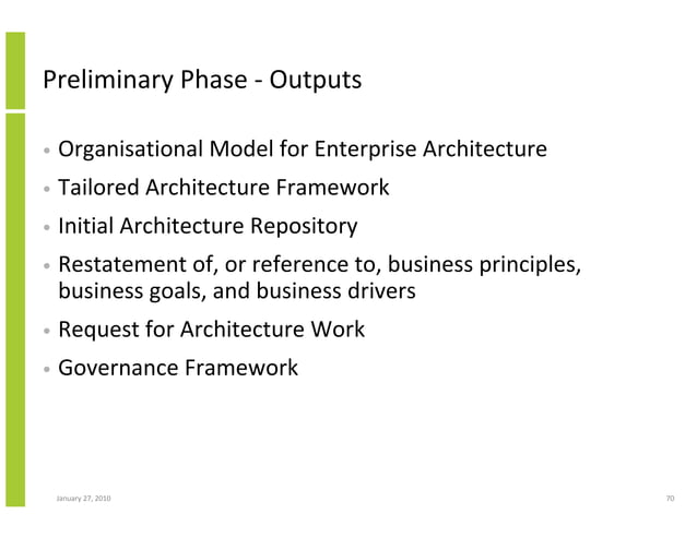 Enterprise Architecture Implementation And The Open Group Architecture Framework Togaf