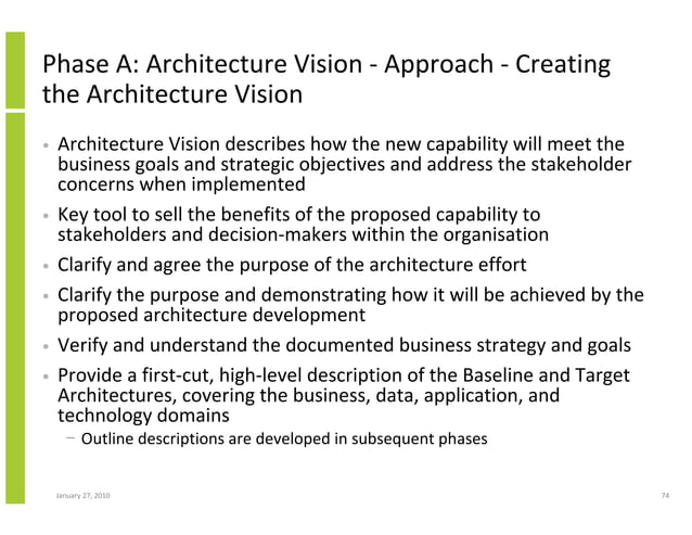 Enterprise Architecture Implementation And The Open Group Architecture Framework Togaf