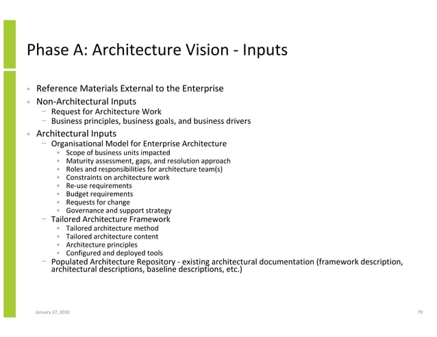 Enterprise Architecture Implementation And The Open Group Architecture Framework Togaf