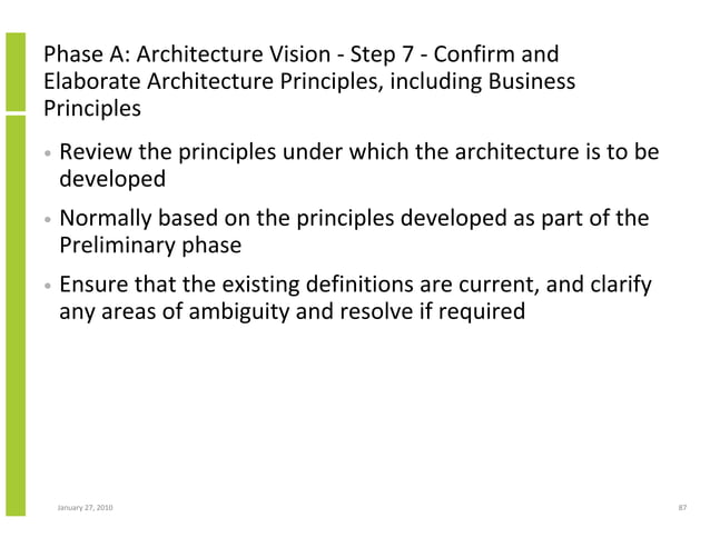 Enterprise Architecture Implementation And The Open Group Architecture Framework Togaf