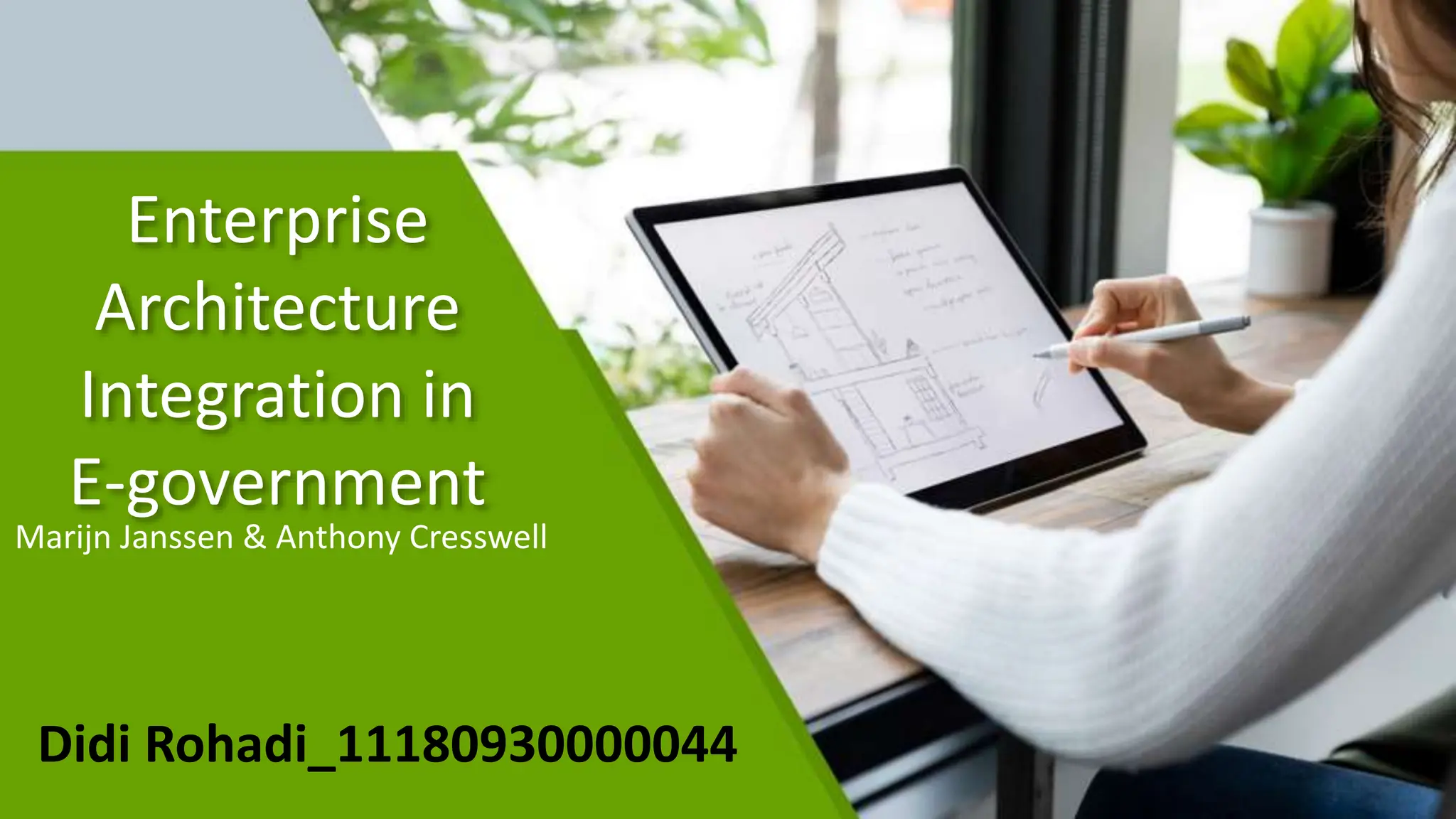 Enterprise Architecture Integration in E-government- JURNAL PPT.pptx