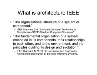An Introductory Session on Enterprise Architecture | PPT