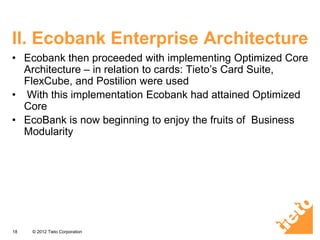 'A Practical Application of Enterprise Architecture – the Ecobank ...