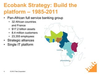 'A Practical Application of Enterprise Architecture – the Ecobank ...