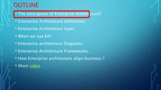 IT Enterprise architecture ppt | PPTX