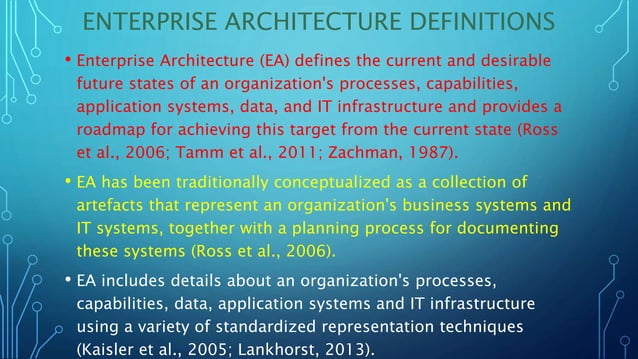 IT Enterprise architecture ppt | PPTX | Business | Business and Finance