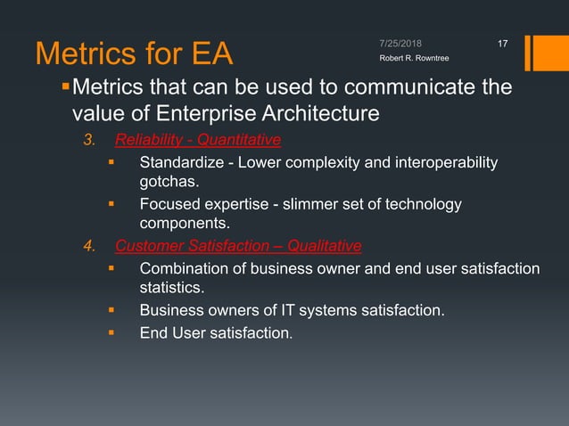 Enterprise architecture program v2 | PPTX | Business | Business and Finance
