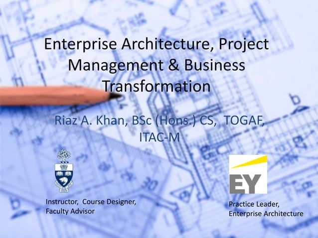 Enterprise Architecture, Project Management & Digital Transformation ...