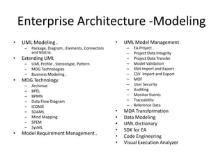 Enterprise Architecture Modeling Workshop | PPTX