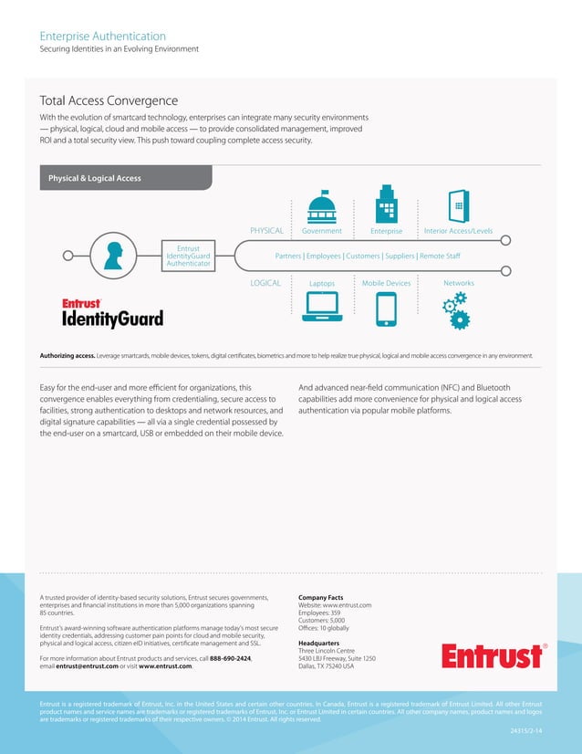 Entrust Enterprise Authentication | PDF | Operating Systems | Computer ...