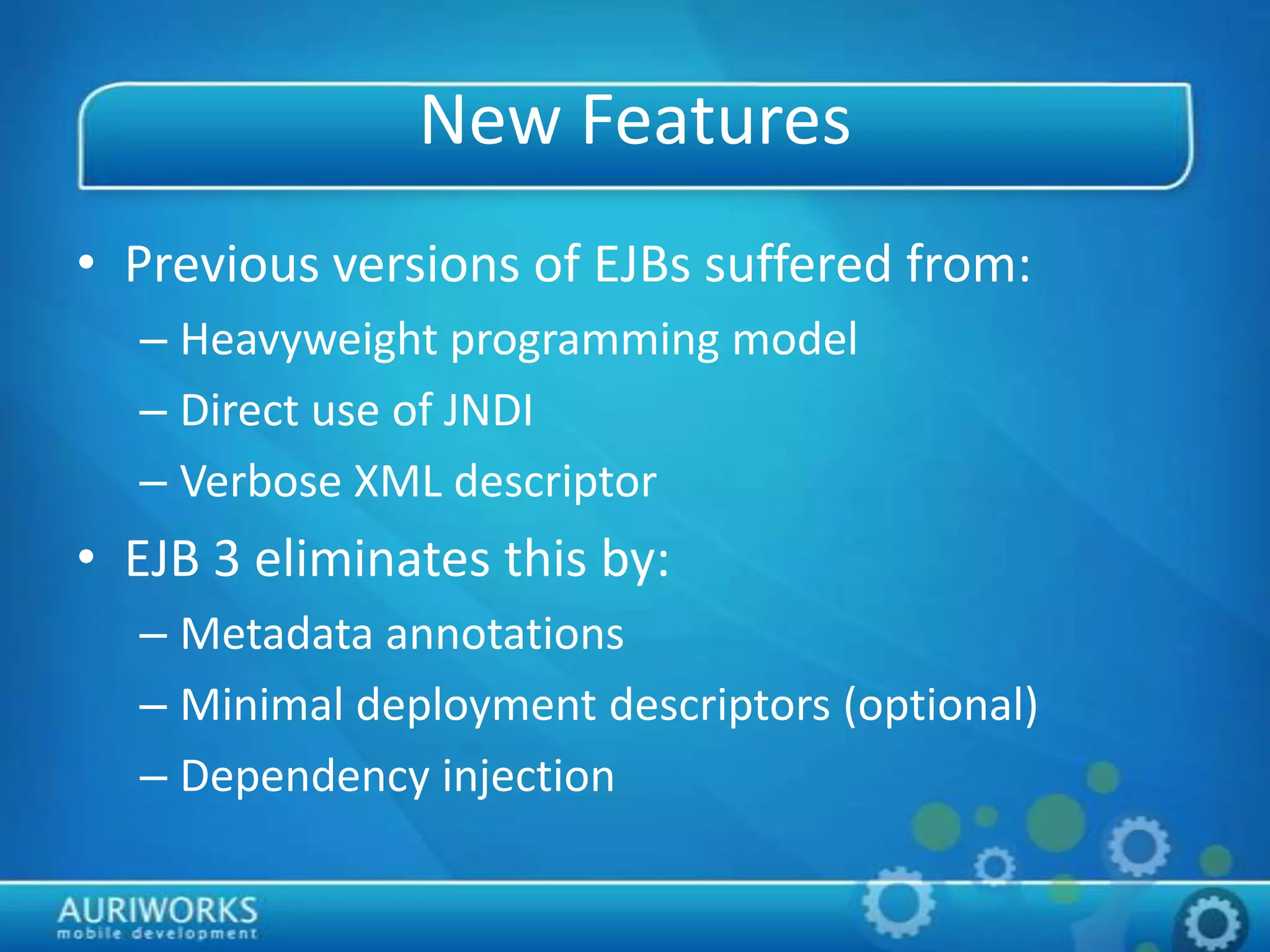 Enterprise beans | PPTX