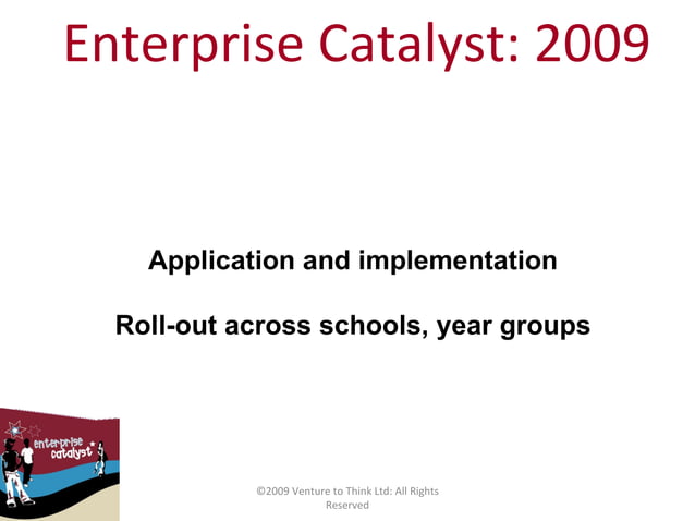 Enterprise Catalyst 2009 Presentation | PPT