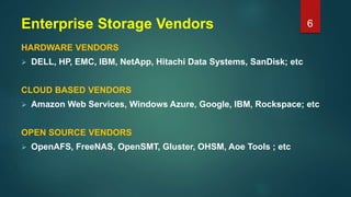 Enterprise class storage & san | PPTX