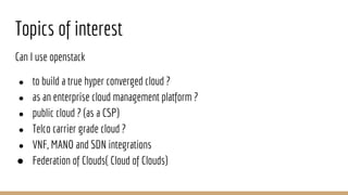 Openstack - Enterprise cloud management platform | PPT